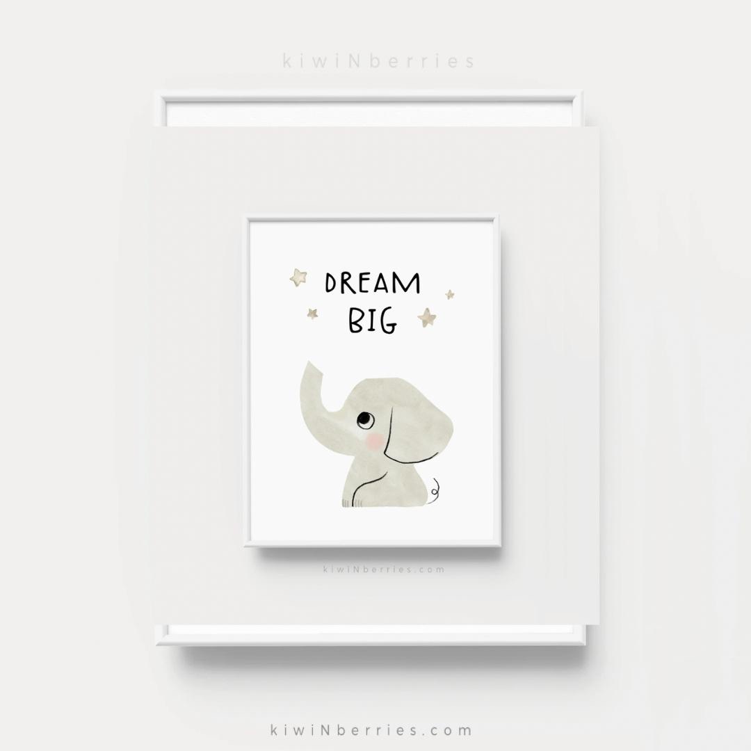 elephant neutral nursery – Mama's Buzz